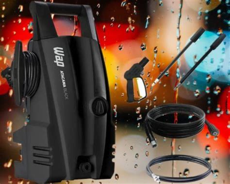 Lavadora de Alta Pressão e Desobstruidora WAP Atacama Black Ultra
