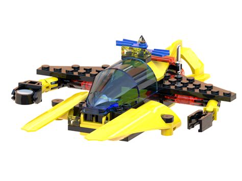 Lego Moc Aqua Mini Speed Sub By Brickdaniel Rebrickable Build