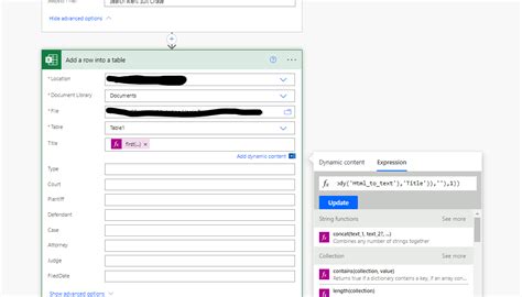 Creating New Rows To Excel From Outlook Email Body Power Platform