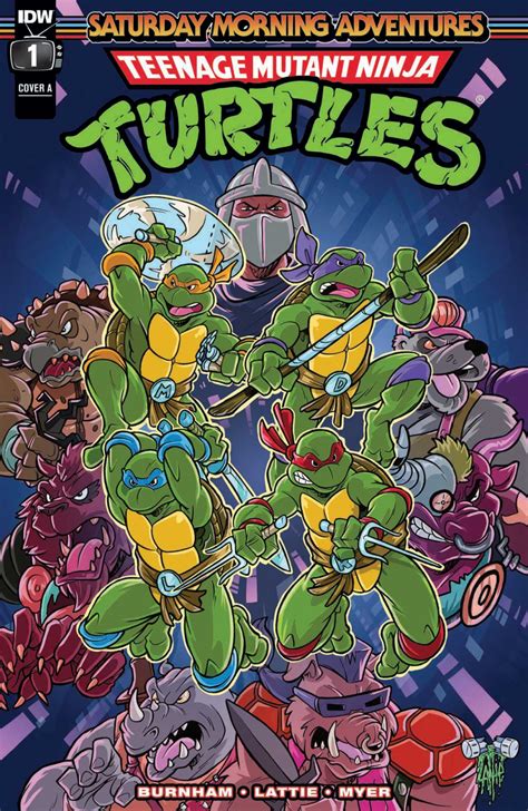 Preview Teenage Mutant Ninja Turtles Saturday Morning Adventures 1