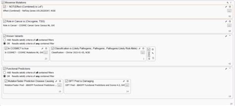 A New Template For Somatic Variant Annotation And Filtering