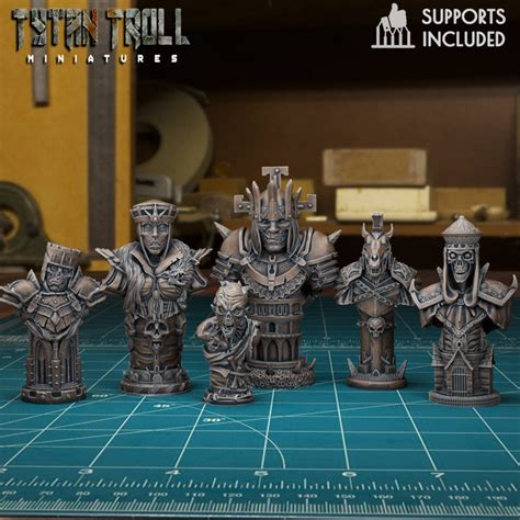 Undead Chess Set Etsy