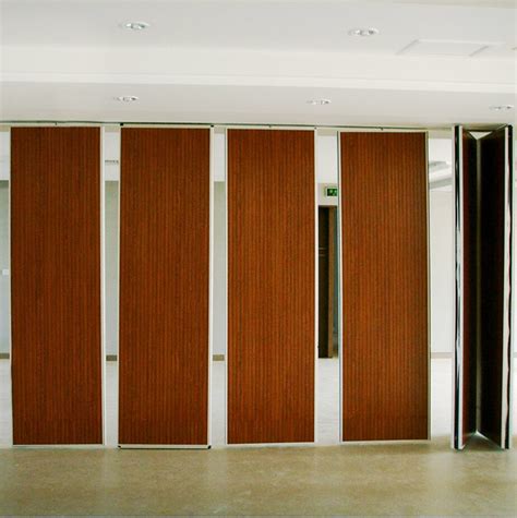 Conference Hall Fire Resistant Folding Sliding Movable Acoustic