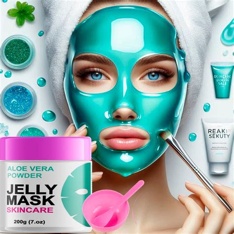 Mascara Facial Para Pele Tratamento Profundamente Hidratante E
