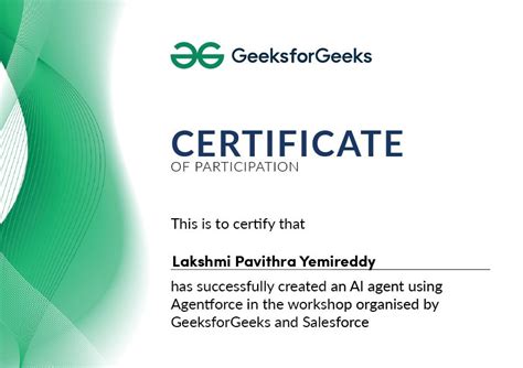 ai artificialintelligence agentforce salesforce geeksforgeeks