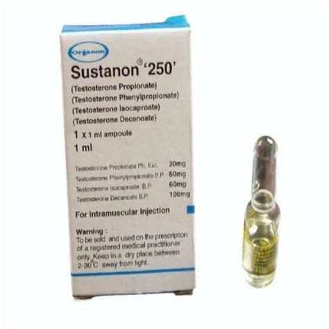 Testosterone Injection Sustanon 250 Injection Packaging Size 10