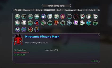 Project Slayers Best Accessories For Demons Update 1 5