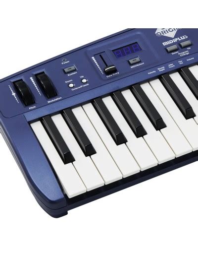 MIDIPLUS Origin 37 MIDI Keyboard Controller With Knobs Sliders And 37 Full Sized Keys