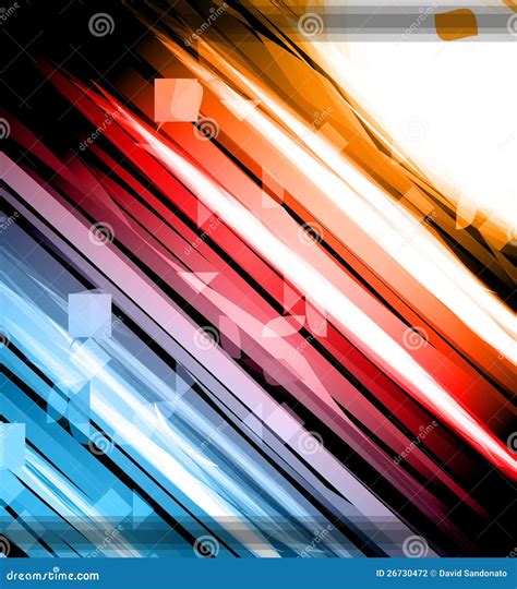 Abstract Glow Of Lights Background Stock Illustration Illustration Of Empty Blurred 26730472