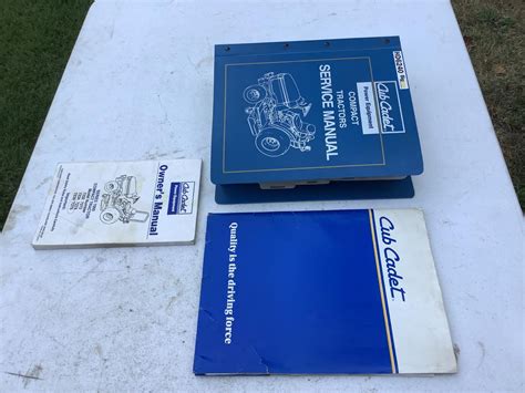 Cub Cadet Manuals Bigiron Auctions