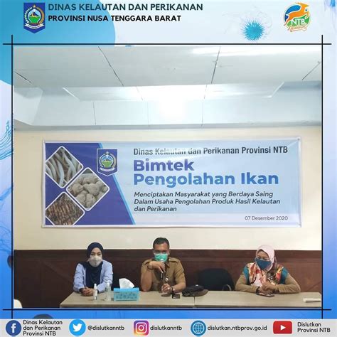 Dislutkan Ntb Dan Bbp3hp Adakan Bimtek Pengolahan Ikan Post Kota Ntb