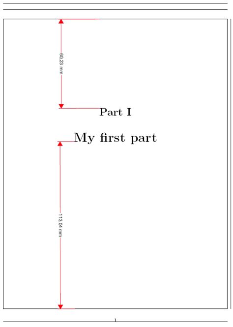 Sectioning Why Isn T The Part Title Vertically Centered By Default
