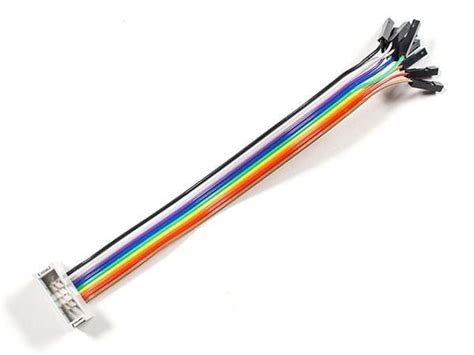 10 Pin Idc Socket Rainbow Breakout Cbl