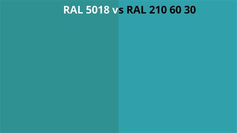 Ral 5018 Vs 210 60 30 Ral Colour Chart Uk