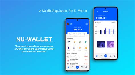 Nu Wallet E Wallet Mobile App Ui Design Behance