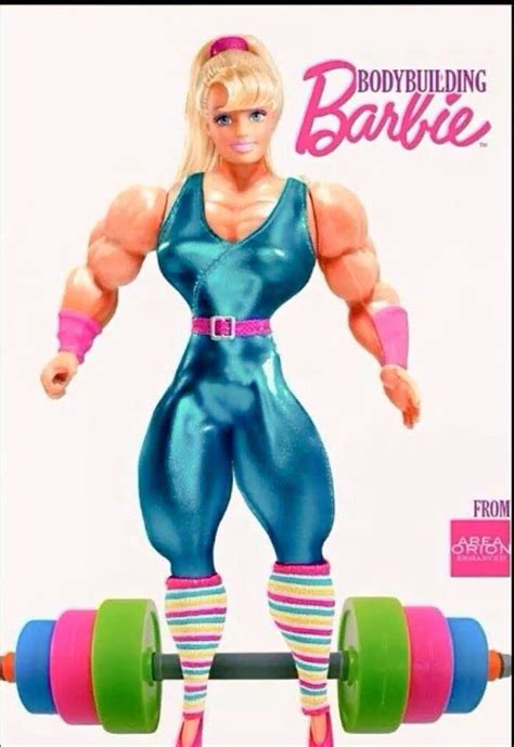 Bodybuilding Barbie | Weight lifting, Bodybuilding, Barbie