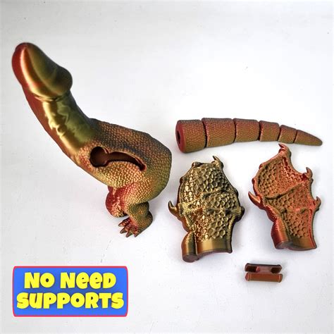 Stl File Flying Dicky Dragon 🐉・3d Printing Template To Download・cults