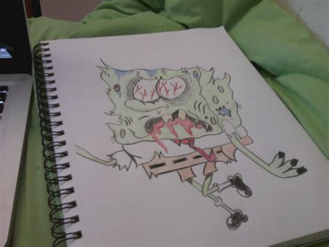 Zombie Spongebob By Brooksie On DeviantArt