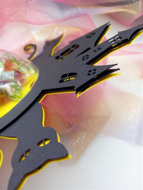 Haunted House Candy Holder Halloween Candy Holder Candy Etsy