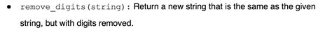 Solved Removedigits String Return A New String That Is