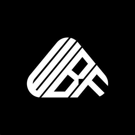 Wbf Letter Logo Creative Design With Vector Graphic Wbf Simple And