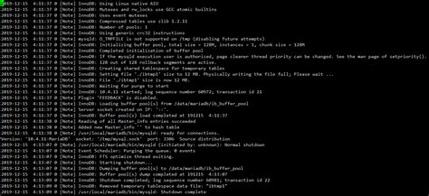 Systemd 1 Mariadb Service Can T Open PID File Data Mariadb Mysql 30