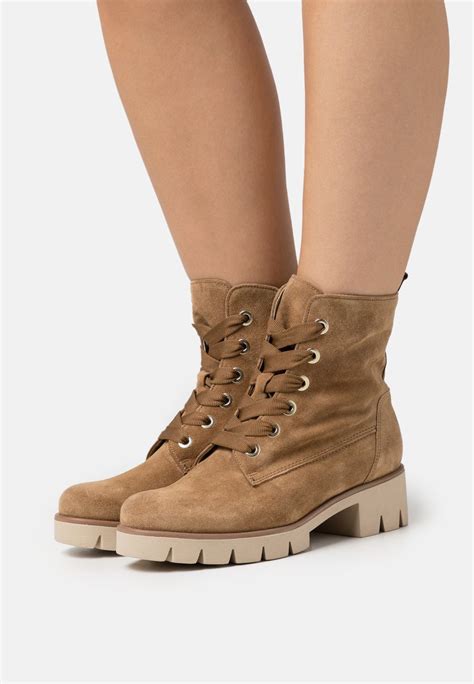 Gabor Lace Up Ankle Boots Lionkhaki Zalandoie