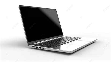 흰색 배경으로 노트북의 3d 일러스트 노트북 키보드 데스크탑 컴퓨터 컴퓨터 Pc 배경 일러스트 및 사진 무료 다운로드 Pngtree