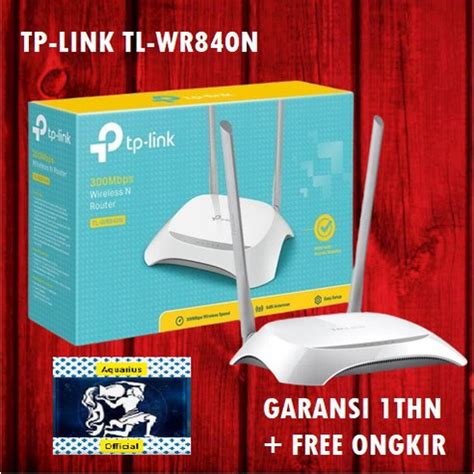 Jual TP LINK TL WR N Mbps Wireless Router TP LINK Jakarta Barat Cemara Mas Indah