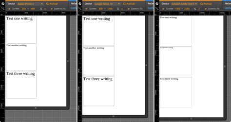 Html CSS Font Size Responsive Relative To Device Resolution