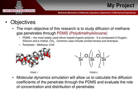 Ppt Molecular Dynamics Simulations Of Diffusion In Polymers