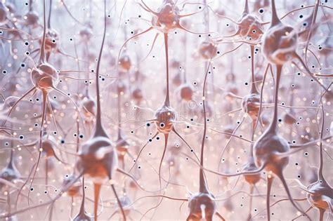 abstract network of neurons exploring the intricate connections