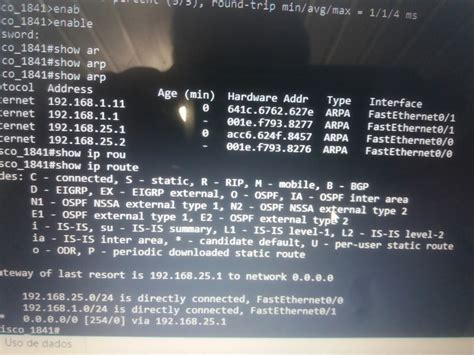 router 1841 não comunica com internet cisco community