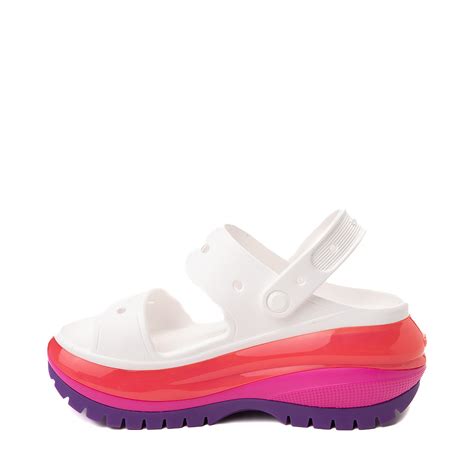 Crocs Mega Crush Sandal White Multicolor Journeys