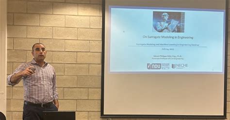 news and events news fe holds seminar on surrogate modeling and