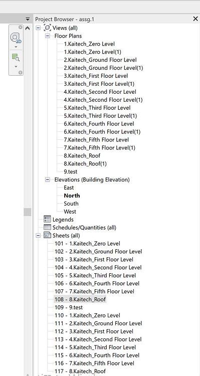Floor Views And Sheets Unwanted Duplication Revit Dynamo