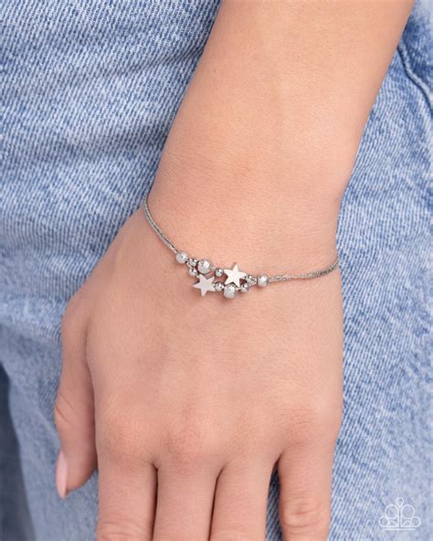 Stellar Specialty Silver Paparazzi Bracelet Jewelryblingthing