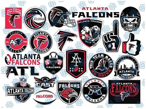 23 Files Atlanta Falcons Svg Bundle Atlanta Svg Falcons Svg Falcons