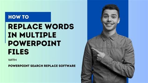 Powerpoint Search Replace Find And Replace Text Technocom Solutions