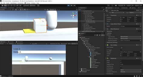 25d Game Development Puzzles Part 3 — Pushing Objects By Gerald