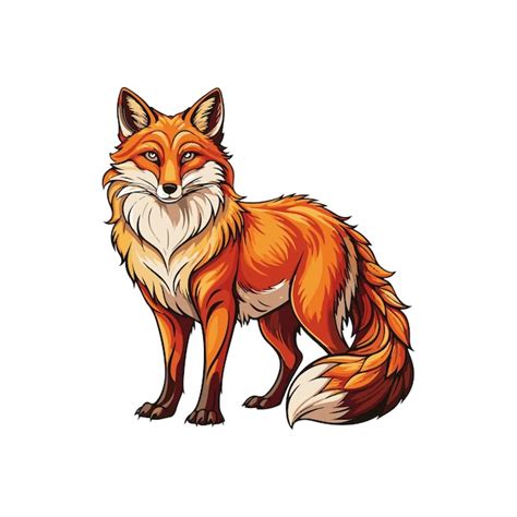 Fuchs Clip Art Vektor Premium Ki Generierter Vektor