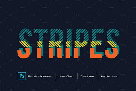 strips text effect and layer style masterbundles