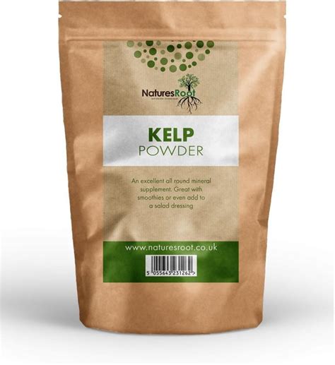Natures Root Premium Kelp Algas Polvo Natürliche Cara Máscara