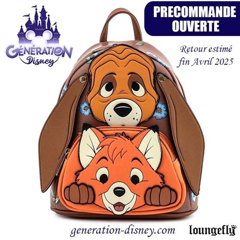 Sac à Dos Rox Et Rouky Cosplay By Loungefly