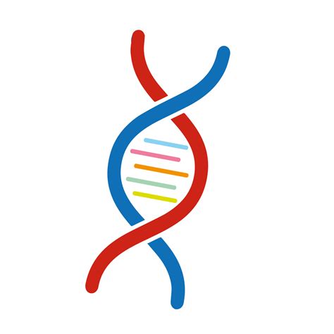 Dna Icon In Trendy Flat Design 36748804 Png