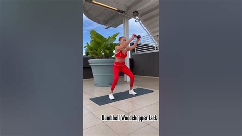Dumbbell Woodchopper Jacks Youtube