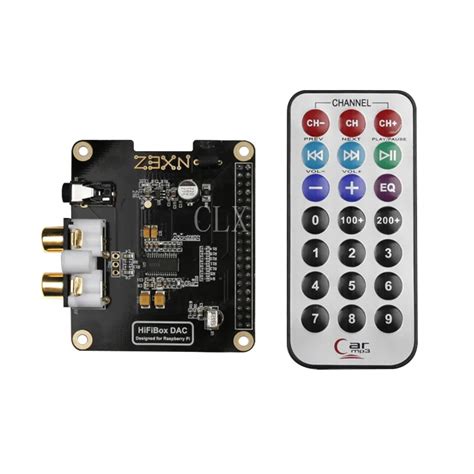 raspberry pi hifibox dac expansion board in computer with i2s dac and
