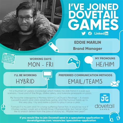 Dovetail Games On Twitter Always A Great Moment To Introduce Our New Joiners Welcome Eddie