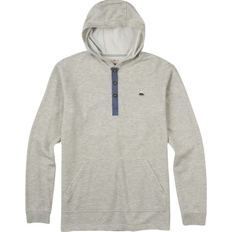 Burton Dexter Henley Pullover Hoodie Mens