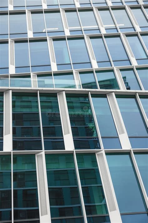 Glass Wall Exterior Of High Rise Building Stock Image Image Of Office